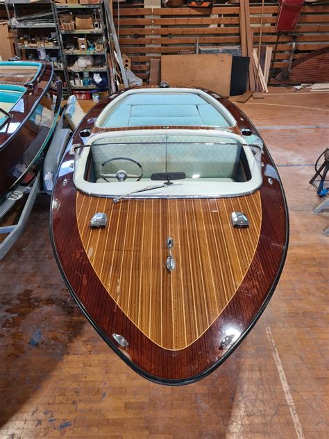 Boesch 510 Mahagoni Holzboot Sportboot ähnl Riva Ebayde