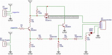 Extreme Power Saving 0µa With Any Microcontroller Latching Power Circuit Random Nerd Tutorials