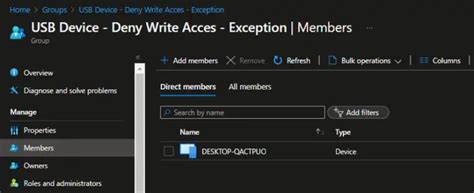 Deny Write Access To Usb Devices Using Intune Catalog Settings Techuisitive