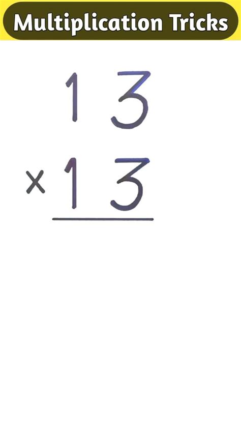 Multiplication Tricks For Quick Math Solutions