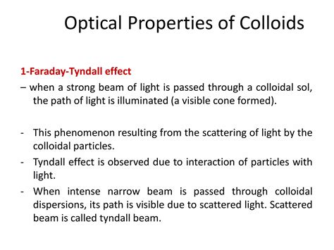 Colloidal Dispersions Pdf Ppt