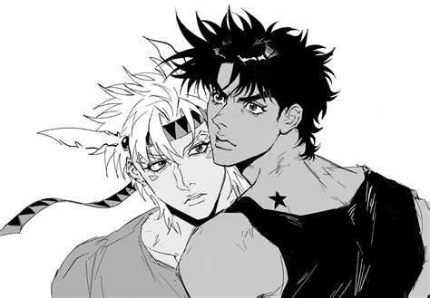 Joseph Joestar And Caesar Anthonio Zeppeli Jojo No Kimyou Na Bouken And 1 More Drawn By Rnrfml