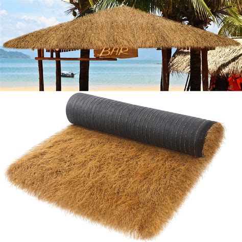 Nuenen Synthetic Thatch Grass Roof Artificial Mexican Straw Roll