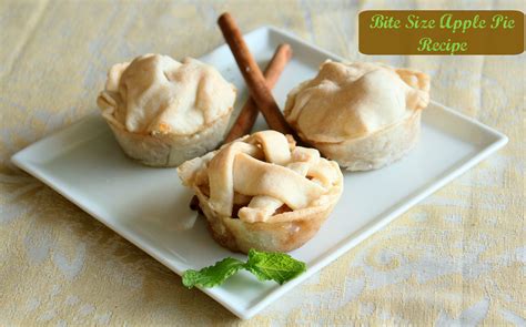 Bite Size Apple Pie