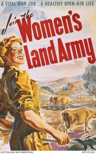Join The Womens Land Army Australian War Memorial