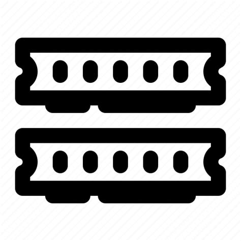 Computer Ddr Memory Peripheral Ram Icon Download On Iconfinder