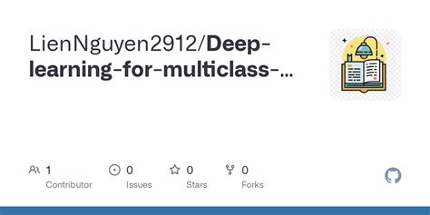 Github Liennguyen2912deep Learning For Multiclass Classification