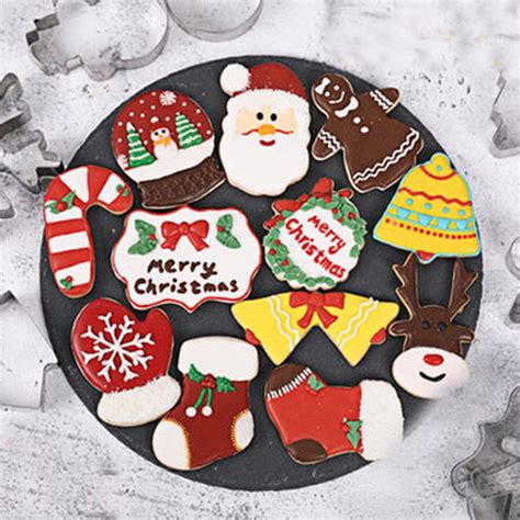 Badu Bg 5 бр Мухъл за коледна форма за бисквити Gingerbread Man Snowflake Резци за сандвичи от