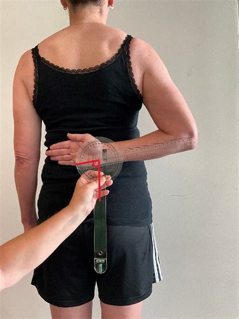 Shoulder Flexion And Extension Goniometry