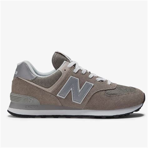 New Balance Mens 574 Core Grey And White Lauries Shoes