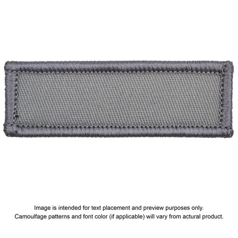 Custom Text Patch 1x3 Inch Your Text