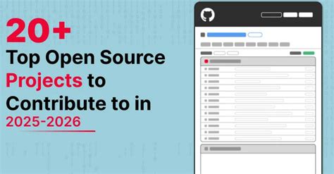 20 Top Open Source Projects To Contribute To In 2025 2026