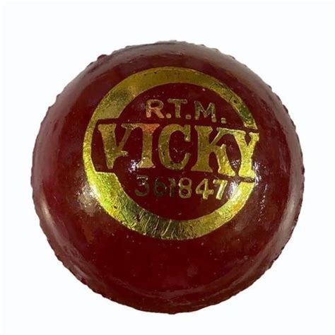 Maroon Vicky Cricket Cork Ball Size 705 Mm Diameter At ₹ 65piece In Bengaluru