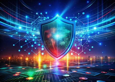 robust cybersecurity measures fortifying digital assets against modern