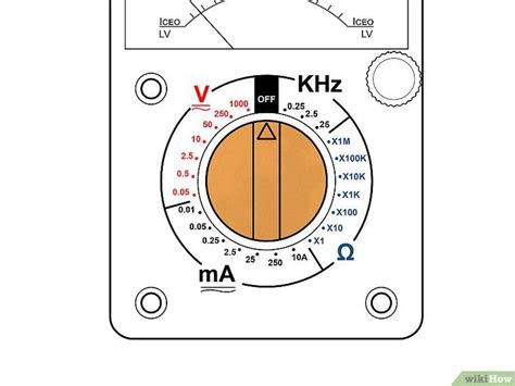 How To Use A Multimeter With Pictures Multimeter Being Used Ohms