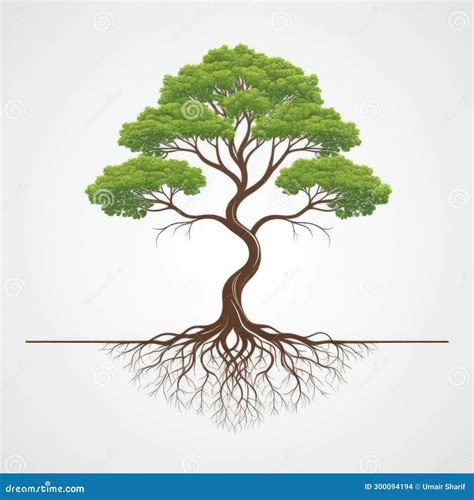 Rooted In Strength Stock Illustration Illustration Of Grounding