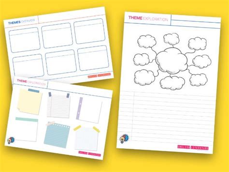 novel analysis theme exploration toolkit teaching resources