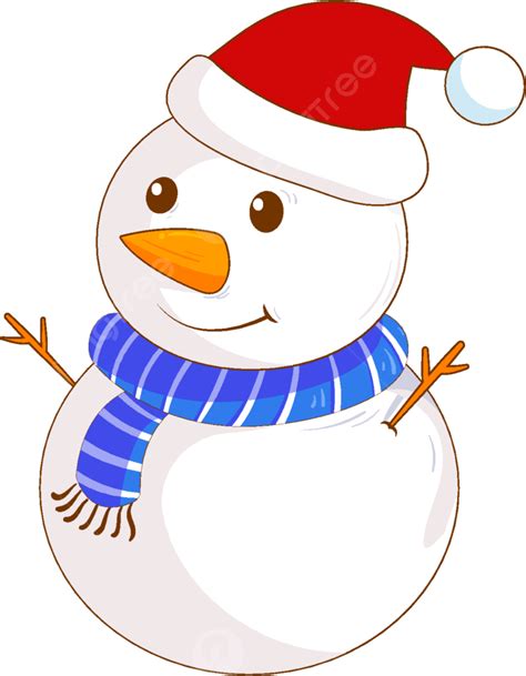 만화 벡터 크리스마스 눈사람 눈사람 배우다 손으로 그린 된 눈사람 Png 일러스트 및 벡터 에 대한 무료 다운로드 Pngtree
