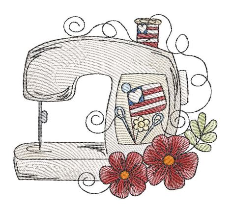 Patriotic Sewing Machine Embroidery Designs