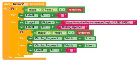 Cara Menampilkan Gambar Dari Onedrive Di Kodular Tutorial Blok Programming Versi Dwiay
