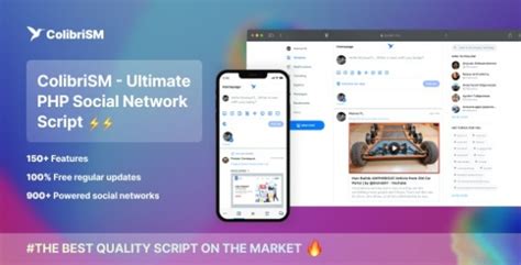 Colibrism 02 Jul 2025 Nulled The Ultimate Social Network Php Script