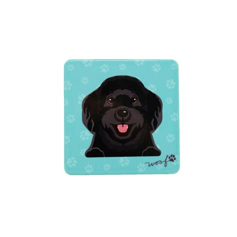 Mulberry Designs Pet Coaster Dog Cockapoo Black Tesco Groceries