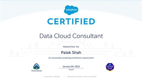 Salesforce Datacloud Certification Learningjourney Cloudcomputing Salesforcecertified
