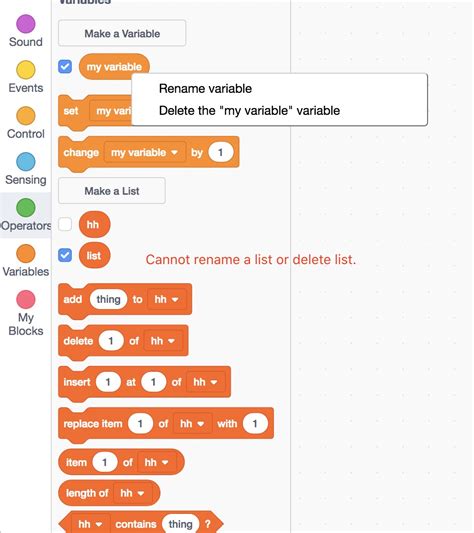 Cannot Rename Or Delete List By Right Click Issue Scratchfoundation Scratch Gui Github