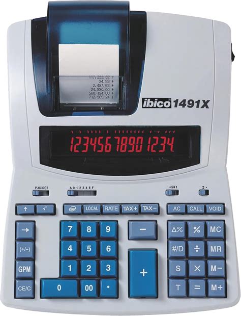 Ibico Calculatrice Imprimante Professionnelle 1491x Fonction De Calcul Modification Et