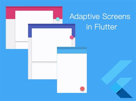 Three Screens With Text That Readsadaptive Screeners In Flutterr