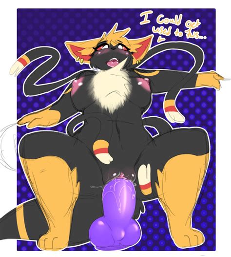 Rule 34 Anglo Anthro Areola Blush Bodily Fluids Breasts Clitoris Dildo Dildo In Vagina Dildo