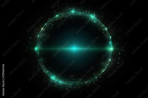 Jade Glitter Circle Of Light Shine Sparkles And Platinum Spark