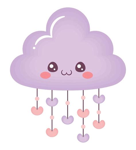 Kawaii Cloud Mobile 21388140 Vector Art At Vecteezy