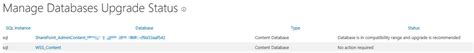 update database in sharepoint 2019 microsoft qanda
