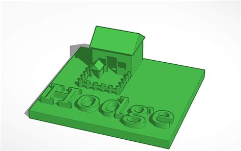 3d Design Hall Pass Tinkercad