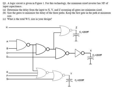 Solved A Logic Circuit Is Given In Figure For This Chegg