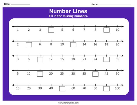 Missing Numbers Worksheets Fill In The Missing Numbers Free Printables Monograms Design