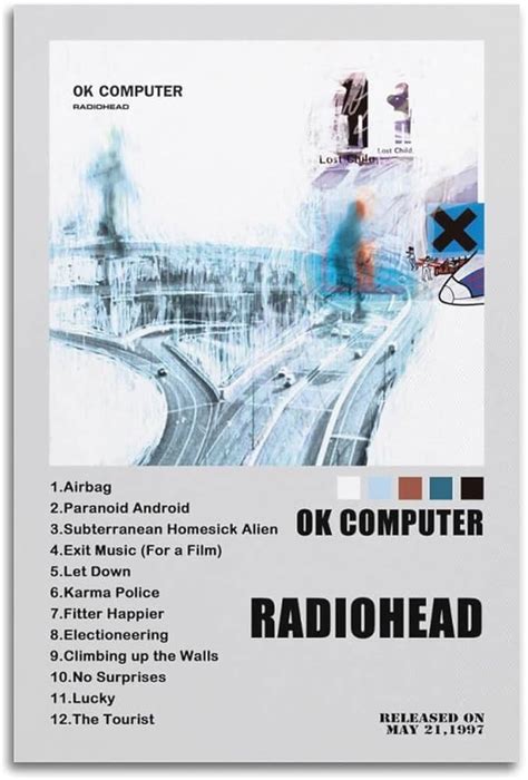 Radiohead Ok Computer Artwork Buy Jhso Radiohead Ok Computer Album