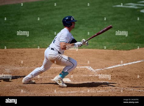 Tampa Bay Rays Ben Rortvedt 30 Bats During An Mlb Baseball Game