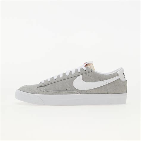 Mens Shoes Nike Blazer Low 77 Lt Smoke Grey White White Da7254 002