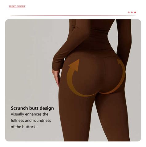 Xw Cck Custom High Waist Push Up Workout Scrunch Butt Elastic Sportswear Quick Dry Fitness