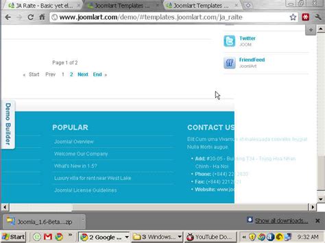 Text For Ja Raite On Joomart Demo Site Overflows Joomlart