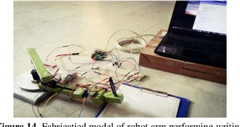 Figure 14 From Robot Arm Performing Writing Through Speech Recognition Using Dynamic Time