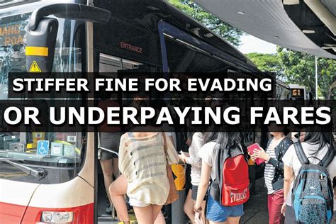 Fine For Commuters Who Evade Or Underpay Fares Upped To 50 Sgcarmart