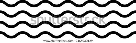 Wave Line Abstract Zigzag Curves Seamless Stock Vector Royalty Free Shutterstock