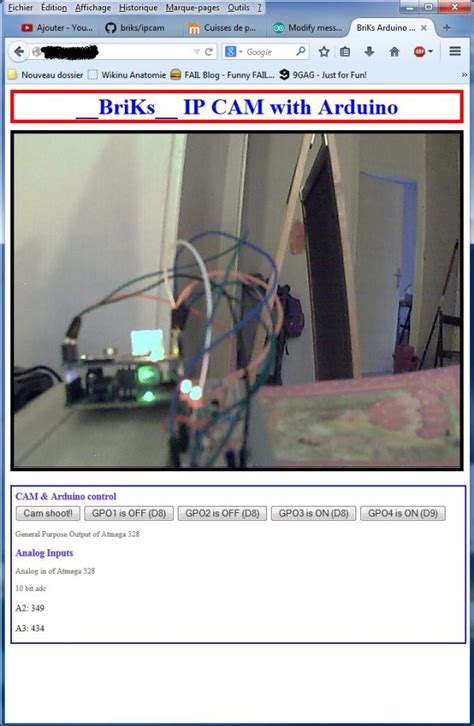 IPCAM A Autonomous IP Camera With Arduino And Adafruit Serial Camera Home Automation