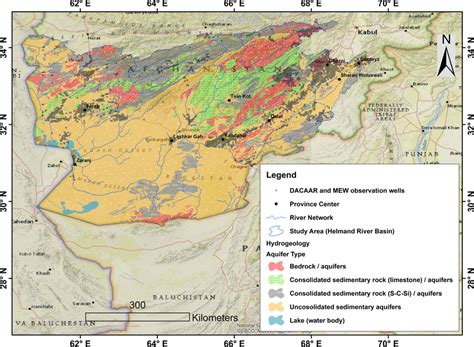 Specific Yield Of Geologic Formations In The Hrb Download Scientific