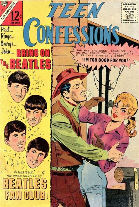 Teen Confessions 37 Charlton Comic Book Plus Comic Book Plus