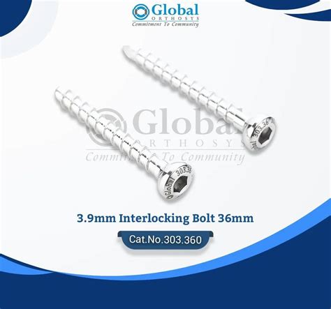 Stainless Steel Interlocking Bolts At ₹ 45piece In Shapar Id