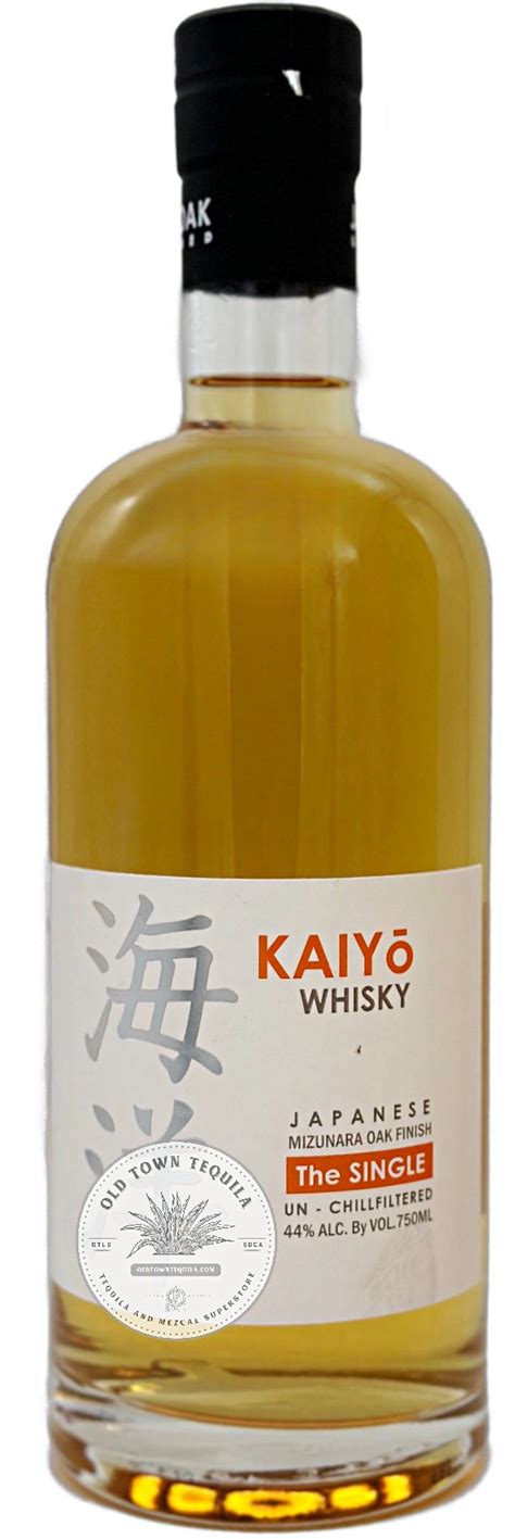 Kaiyo The Single Mizunara Oak Japanese Whisky 44alc Old Town Tequila